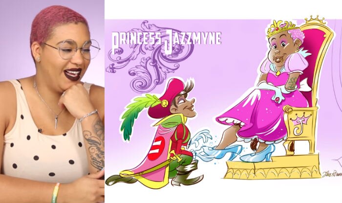 These women get redrawn as Disney Princesses! Watch video for priceless ...