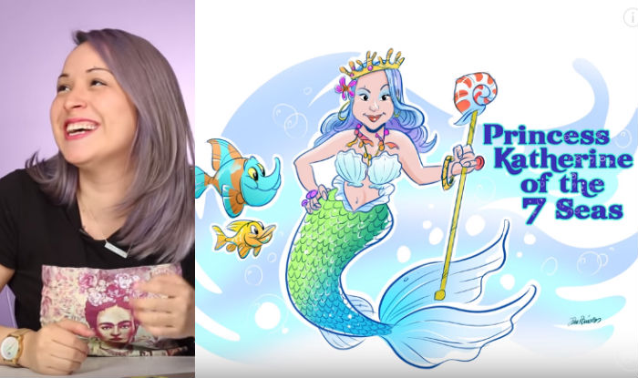 These women get redrawn as Disney Princesses! Watch video for priceless ...
