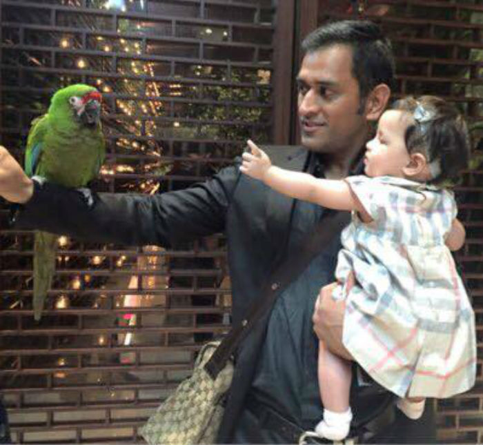MS Dhoni & his daughter Ziva’s picture is simply too cute to handle ...