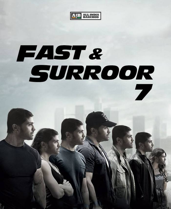 Teraa Suroor spoof: AIB’s Hollywood Mein Suroor posters take a dig at ...