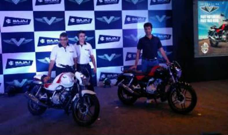 Bajaj showcases new bike the ‘V’ built from scrap metal from INS ...