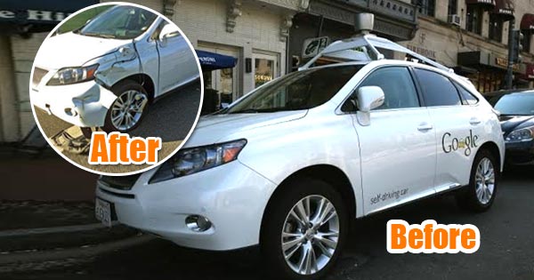 Google self-driving car fails public test, causes accident after ...