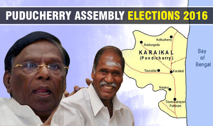 Puducherry Assembly Elections 2016: AINRC, BJP, Congress — a three way ...