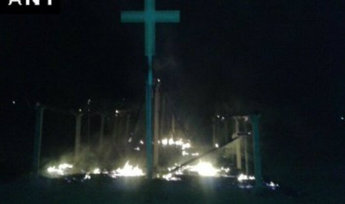 Telangana: Makeshift chapel burnt down in Nizamabad | India.com