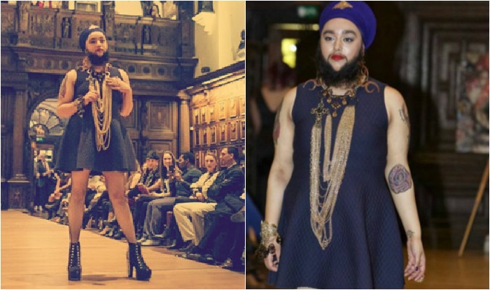 Harnaam Kaur: Bearded model creates history by walking the ramp for ...