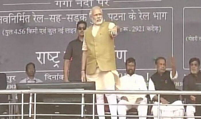 Narendra Modi asks crowd to keep quiet as they chanted ‘Modi Modi ...