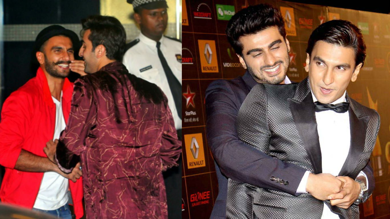 Move over Arjun Kapoor, Ranveer Singh and Ranbir Kapoor’s bromance is the next thing in B-town ...