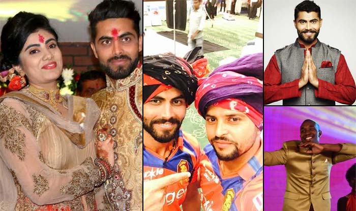 Ravindra Jadeja & Rivaba Solanki wedding: Suresh Raina & Dwayne Bravo ...