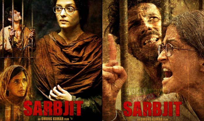 Sarbjit movie poster: Aishwarya Rai Bachchan, Randeep Hooda and Richa ...