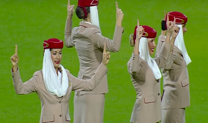 Welcome on-Board: Video of Emirates crew dancing before T20 World Cup ...