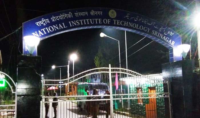 NIT Srinagar, Jammu and Kashmir, Article 370, MHRD