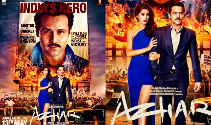 Emraan Hashmi releases the new poster of Azhar | इमरान हाशमी ने जारी ...