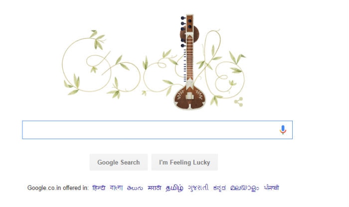 Google pays tribute to Pandit Ravi Shankar | India.com