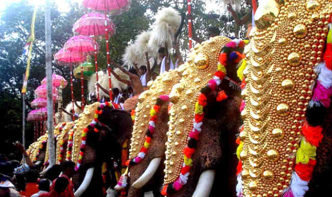 Necessary steps will be taken for conduct of Pooram: Kerala government ...