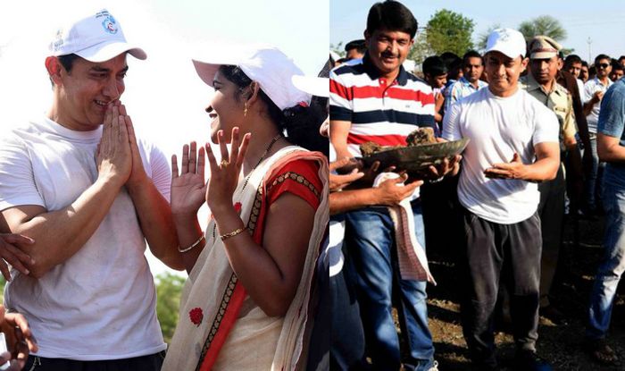 Must watch: Aamir Khan visits Maharashtra’s Amravati for drought relief ...