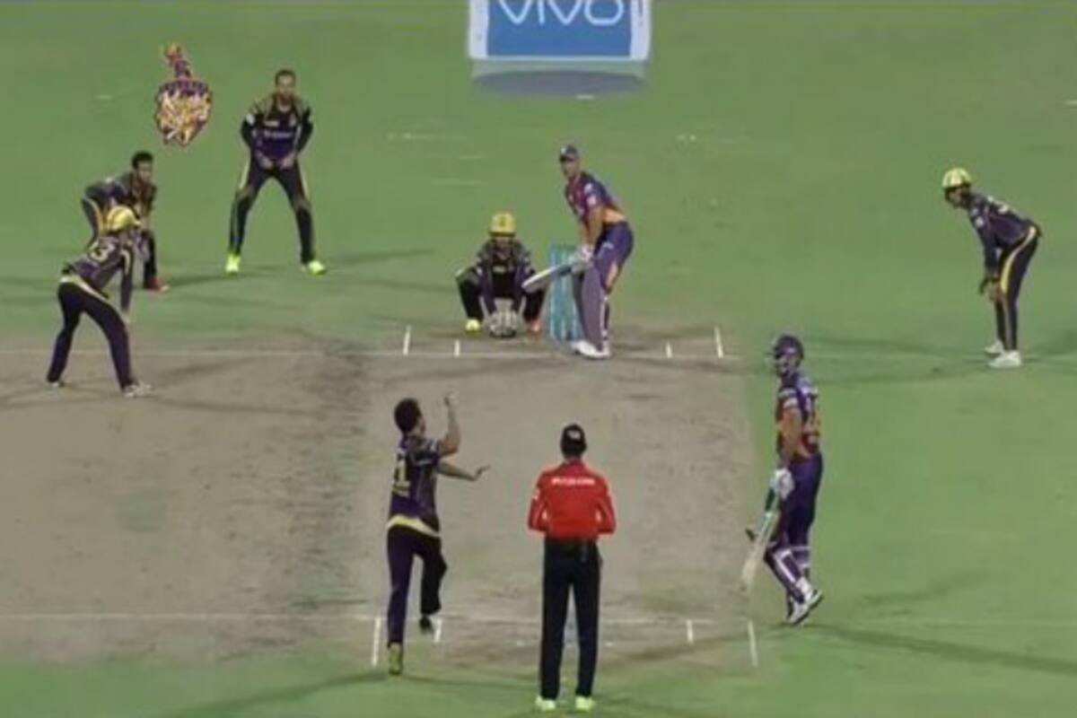 Attacking Cricket Field Setting