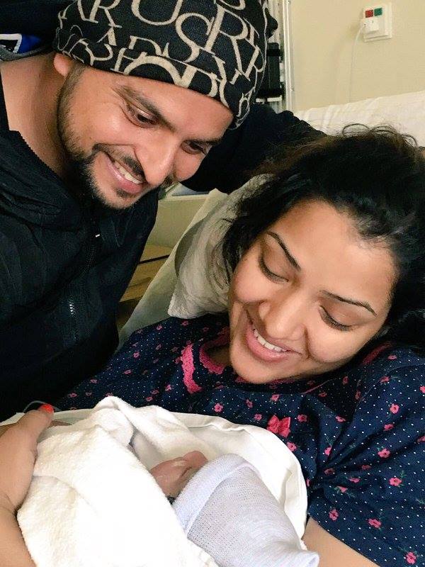 Suresh Raina turns father, names daughter ‘Gracia’ | India.com