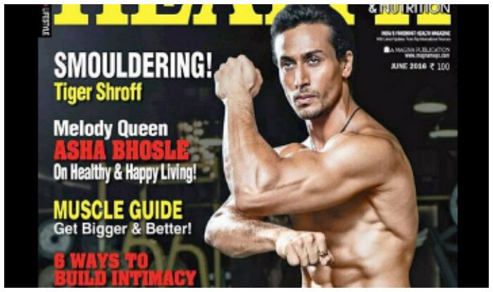 Tiger Shroff looks smouldering HOT on Health & Nutrition magazine June ...