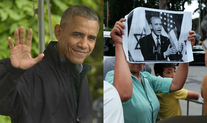 Barack Obama reaches out to people a day after Vietnam arms deal ...