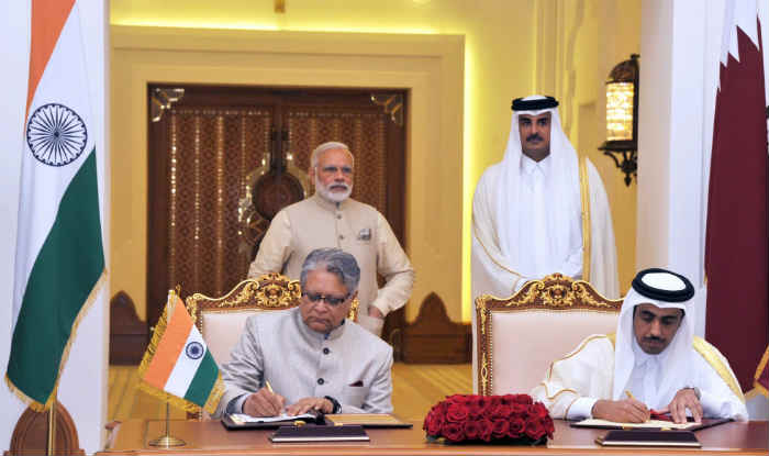India, Qatar sign seven agreements to boost bilateral ties | भारत, कतर ...