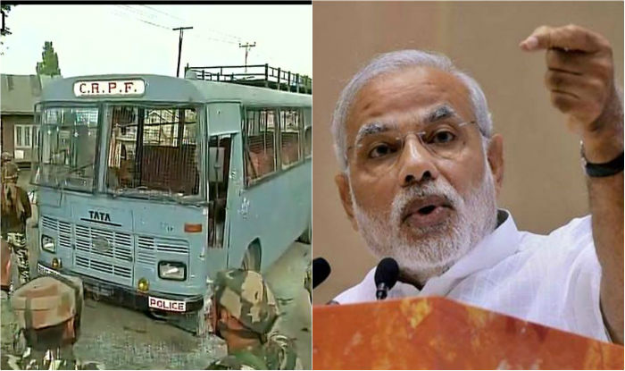 Pampore attack: Prime Minister Narendra Modi salutes courage of CRPF ...
