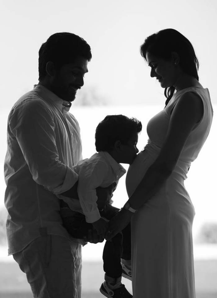 Allu Arjun ready to embrace fatherhood again; shares adorable family ...