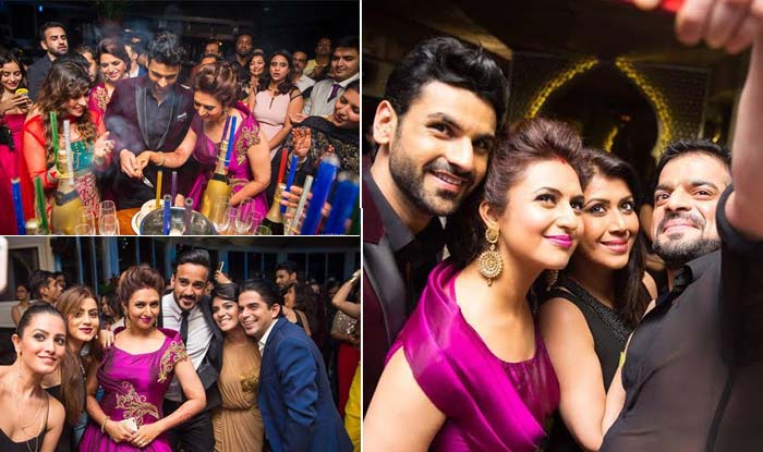 See how newly-weds Divyanka Tripathi & Vivek Dahiya partied with Yeh ...