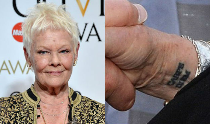 Judi Dench gets ‘carpe diem’ tattoo for her 81st birthday | India.com