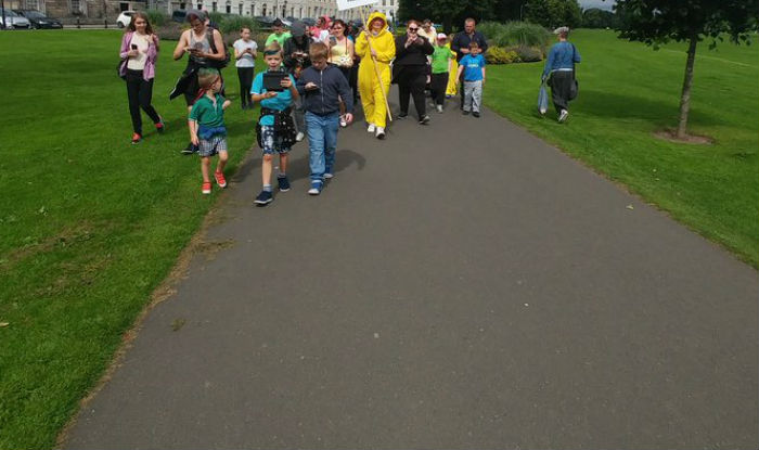 Pokemon Go: Hundreds hit streets in Hong Kong’s first ‘PokeWalk ...