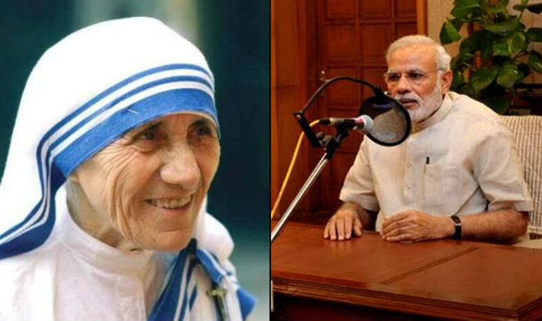 Feeling proud over Mother Teresa’s canonisation: Narendra Modi | India.com