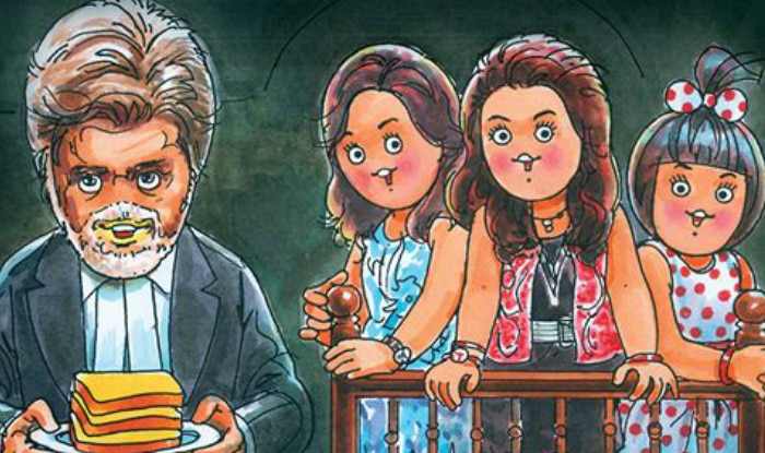 Amul dedicates a tropical to the enthralling courtroom scene from the ...