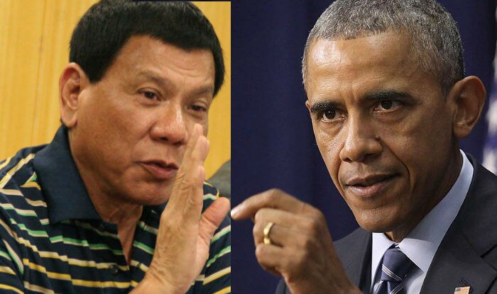Barack Obama, Rodrigo Duterte meet despite Filipino leader’s crude ...