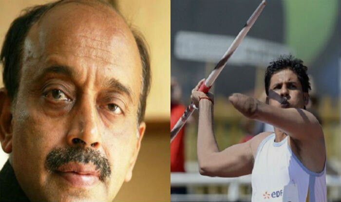 Vijay Goel congratulates Devendra Jhajharia on winning gold at Rio ...