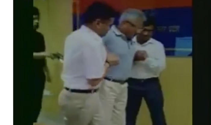 Watch: Uttar Pradesh DGP Javeed Ahmad has taser gun tested on him ...