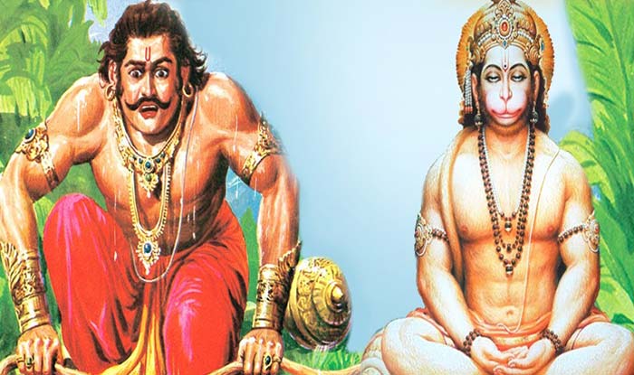 Hanuman had gave 3 hair of his leg to bheem | अगर हनुमान जी ने भीम को न ...