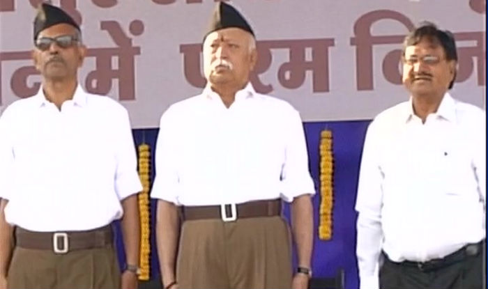 RSS volunteers first time appeared in their new uniform | पहली बार अपने ...