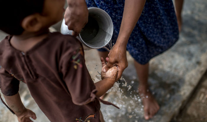 Hand-washing with clean water can reduce diarrhea risk by 30-50 per ...