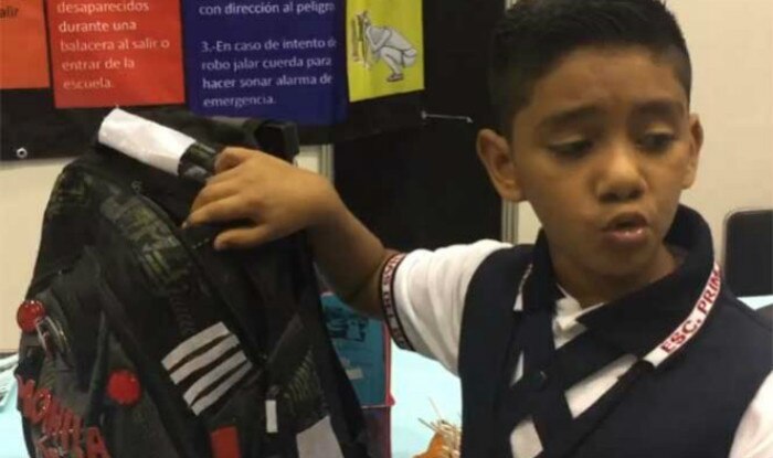 11-year-old Mexican boy designs bullet-proof backpack | India.com