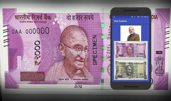 This app lets you scan Rs 2000 note and view PM Narendra Modi’s message ...