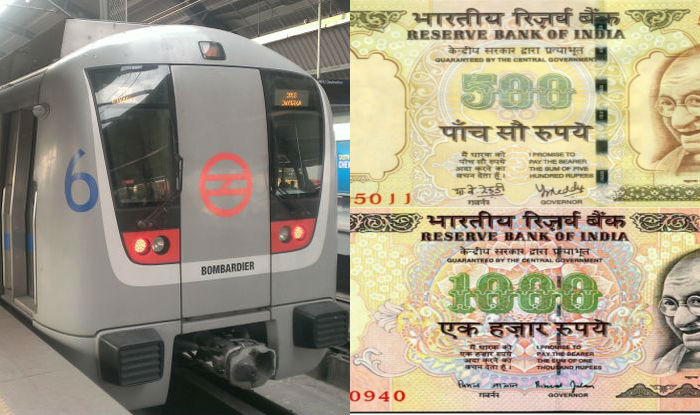 Delhi Metro to accept old-high denomination notes till Saturday | India.com