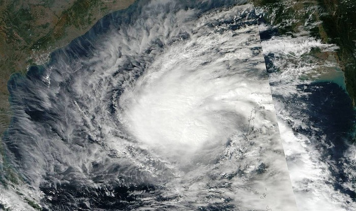 Cyclone Vardah satellite images: NASA releases pictures of Vardah in ...