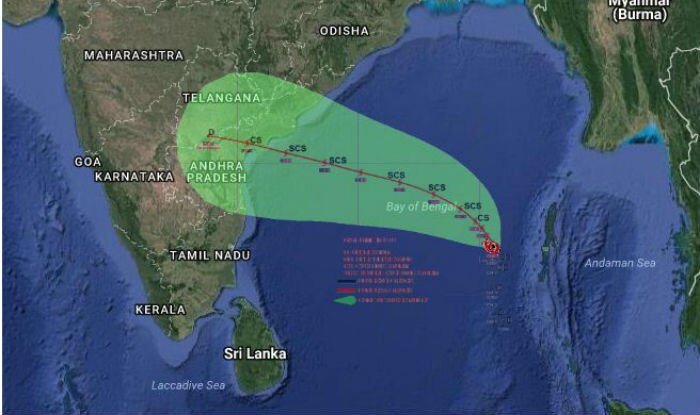 Cyclone Vardah expected to make landfall on Andhra Pradesh: MET ...