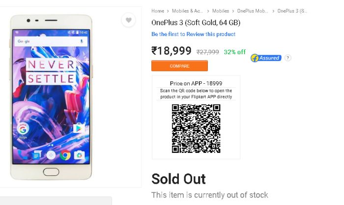 4 Things Flipkart’s OnePlus 3 unauthorised sale makes us wonder about ...