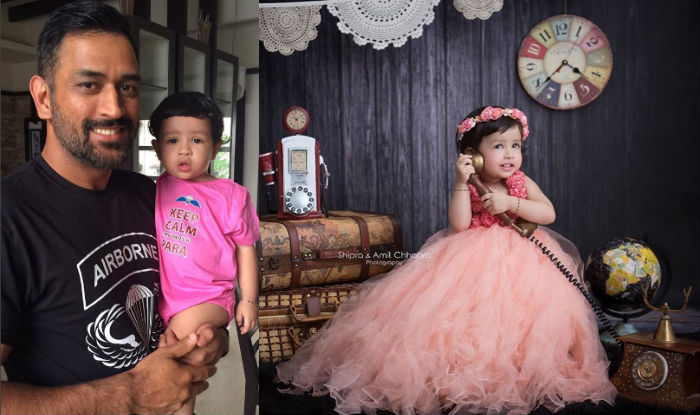 MS Dhoni’s daughter Ziva looks like a Disney princess in fairy-tale ...