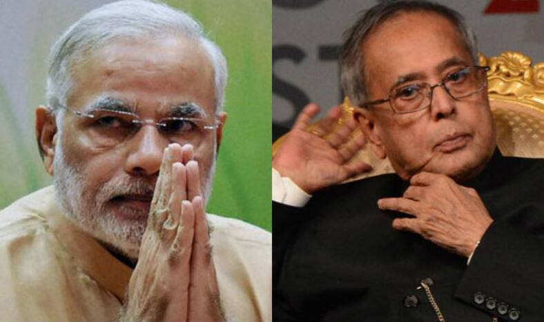 Narendra Modi wishes President Pranab Mukherjee on 81st birthday ...