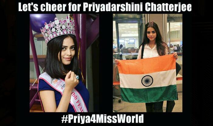 Priyadarshini Chatterjee Miss World India 2016: Top 7 things to know ...