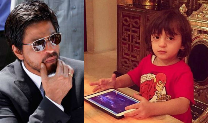 Shah Rukh Khan’s son AbRam is a gizmo freak just like him! See new picture of SRK’s youngest son ...