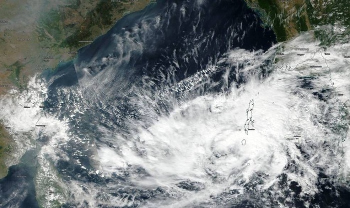 Cyclone Vardah satellite images: NASA releases pictures of Vardah in ...