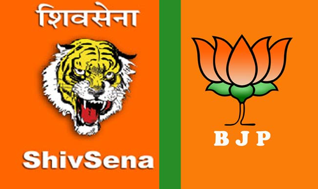 Poster war: BJP says go solo, Shiv Sena presents development work ...