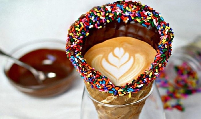 Coffee in a Cone: This latest food trend is all the rage on Instagram ...